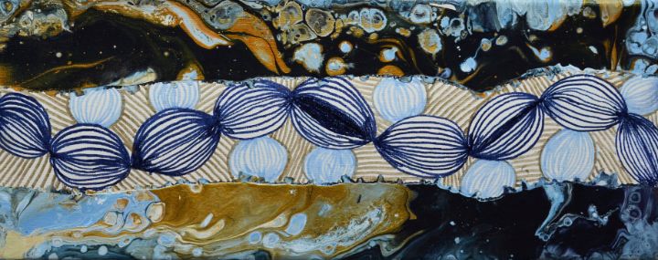 RIPPED APART 2 - LENNEA STUDIO - Paintings & Prints, Abstract, Movement ...