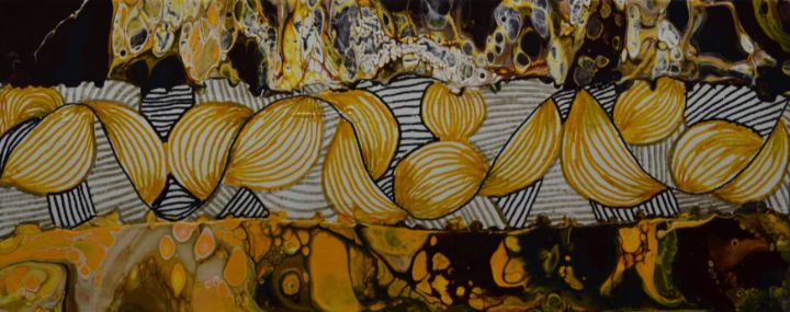 RIPPED APART 4 - LENNEA STUDIO - Paintings & Prints, Abstract, Movement ...