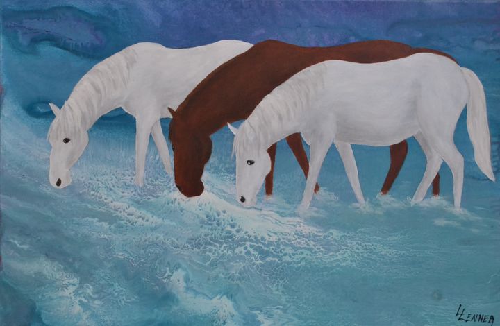 COOL DRINK...by...Linda Lennea - LENNEA STUDIO - Paintings & Prints ...