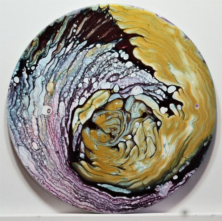 STRIKE IT RICH - LENNEA STUDIO - Paintings & Prints, Abstract, Organic ...