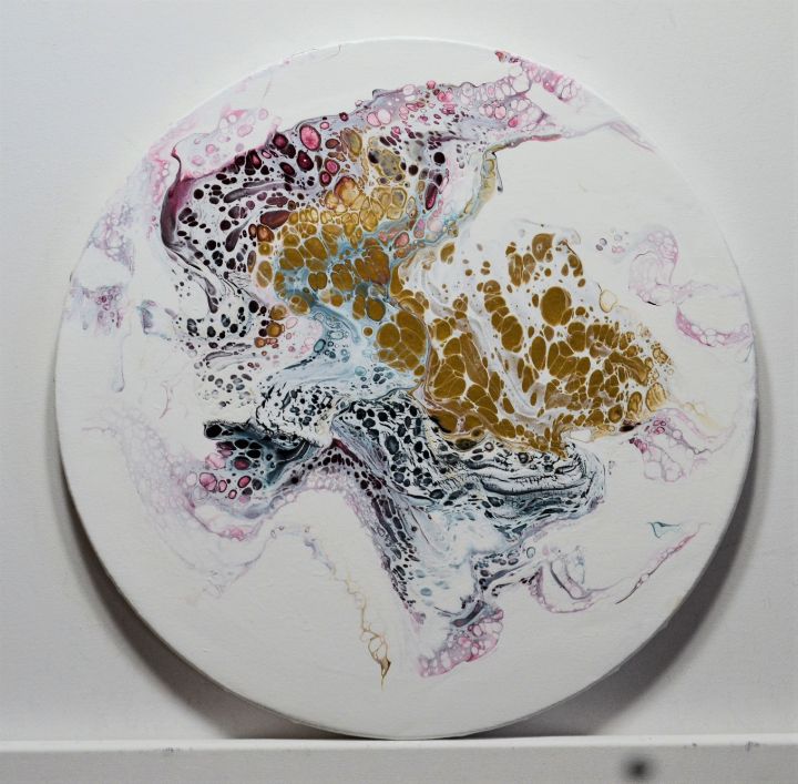 EXPERIMENTAL SWIPE 3 - LENNEA STUDIO - Paintings & Prints, Abstract ...