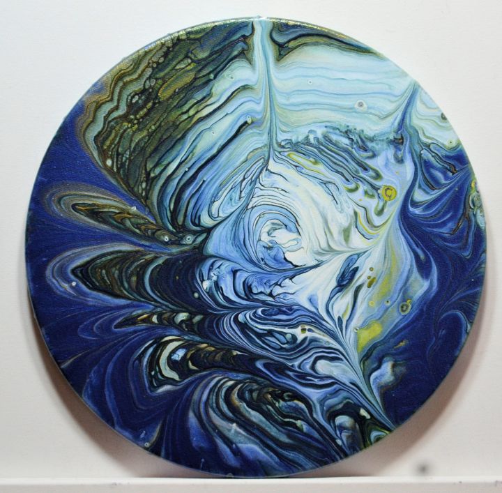 SINGIN THE BLUES - LENNEA STUDIO - Paintings & Prints, Abstract ...