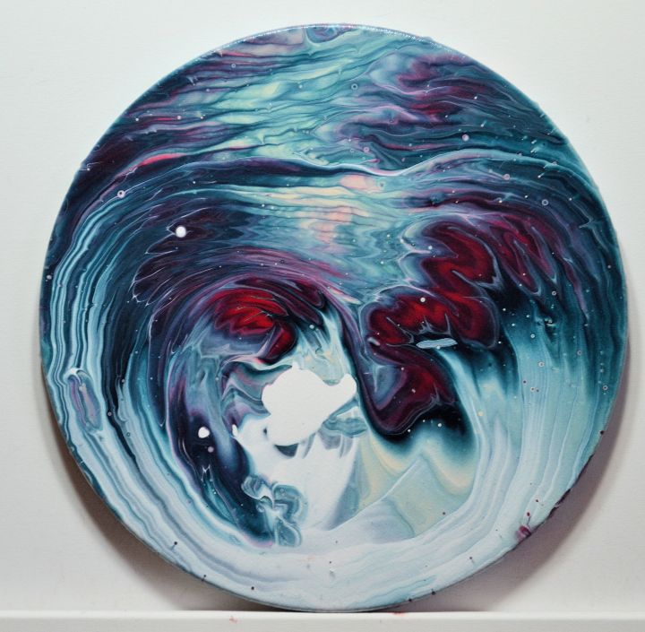 NIGHT SKY - LENNEA STUDIO - Paintings & Prints, Abstract, Organic - ArtPal