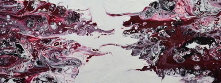 BLACKBERRY WINE - LENNEA STUDIO - Paintings & Prints, Abstract, Organic ...