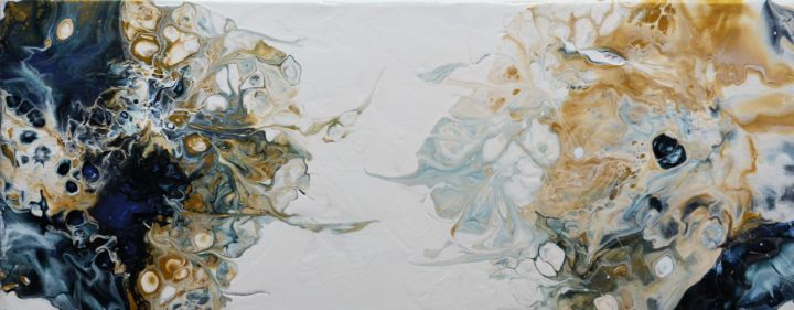 ROYAL COLORS - LENNEA STUDIO - Paintings & Prints, Abstract, Organic ...