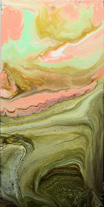 PRETTY COLORS - LENNEA STUDIO - Paintings & Prints, Abstract, Movement ...