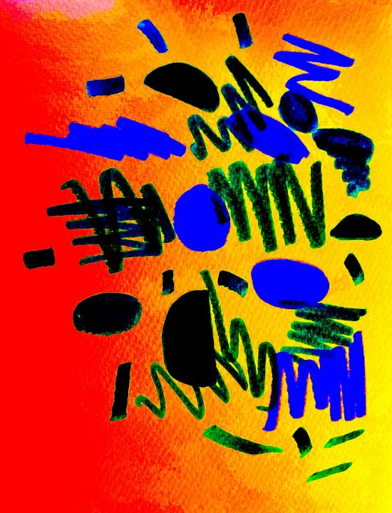 Overflow Artistry by Stacia B - Drawings & Illustration, Digital Art & AI