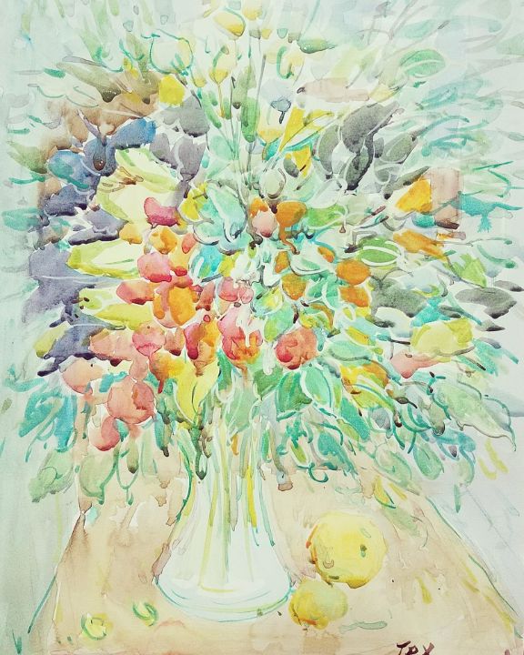 Tex Art - Paintings & Prints, Digital Art & AI