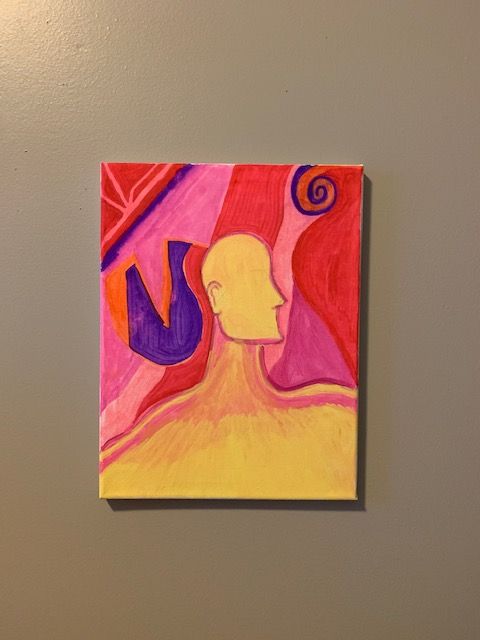 Sun Man - Paintings by M - Paintings & Prints, Abstract, Color - ArtPal