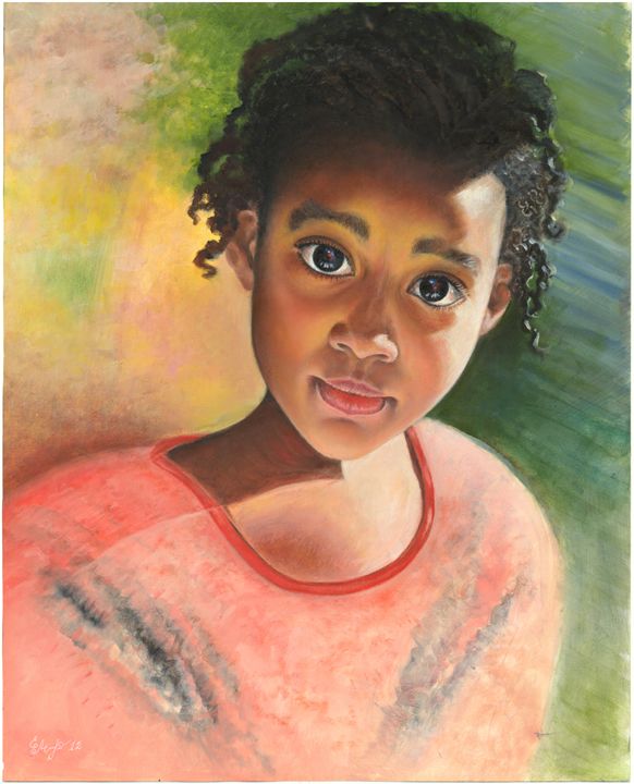 Portrait - Jelena Melnikova - Paintings & Prints, People & Figures ...