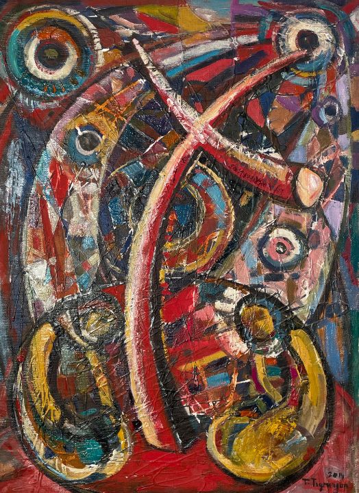 Resurrection - Tigranyan - Paintings & Prints, Abstract, Figurative ...