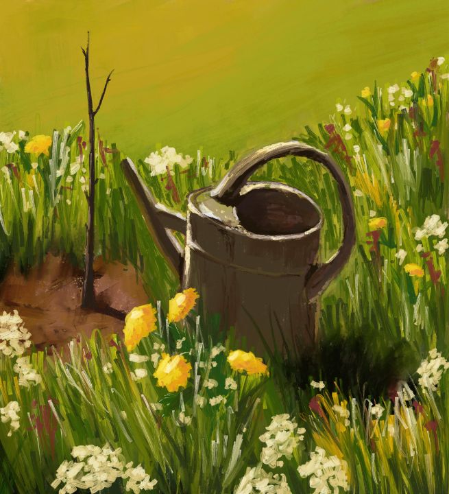 Plant a tree - Tijana ARTStudio88 - Digital Art & AI, Flowers, Plants ...