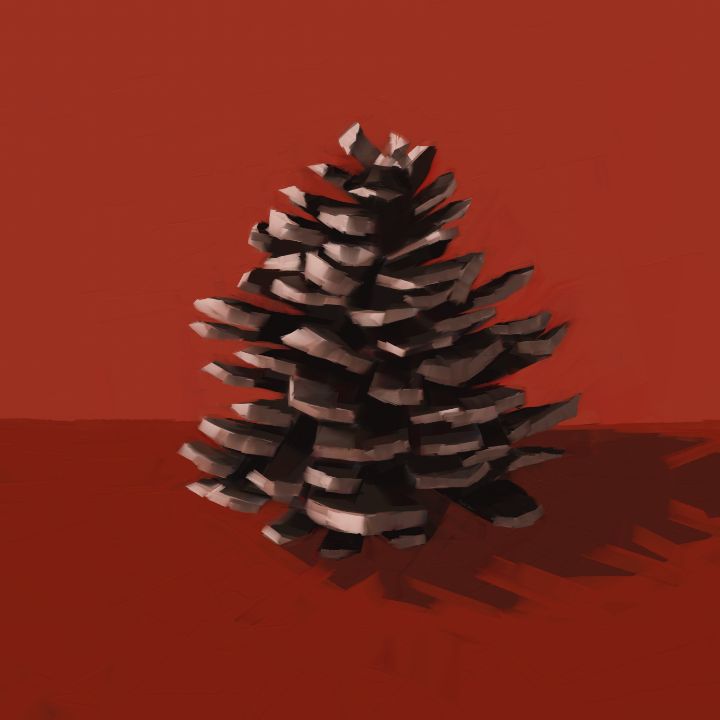 Pinecone - Tijana ARTStudio88 - Digital Art & AI, Flowers, Plants, & Trees, Trees & Shrubs ...