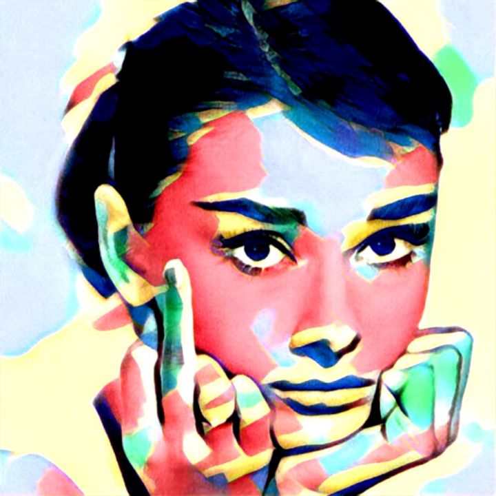 Angry Audrey - Effo Faye - Digital Art & AI, Entertainment, Movies ...