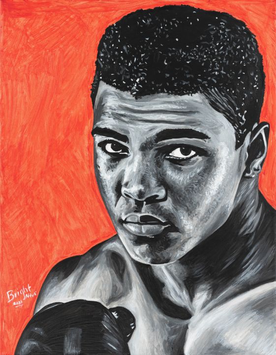 Ali - Bright Ntuli - Paintings & Prints, People & Figures, Portraits ...