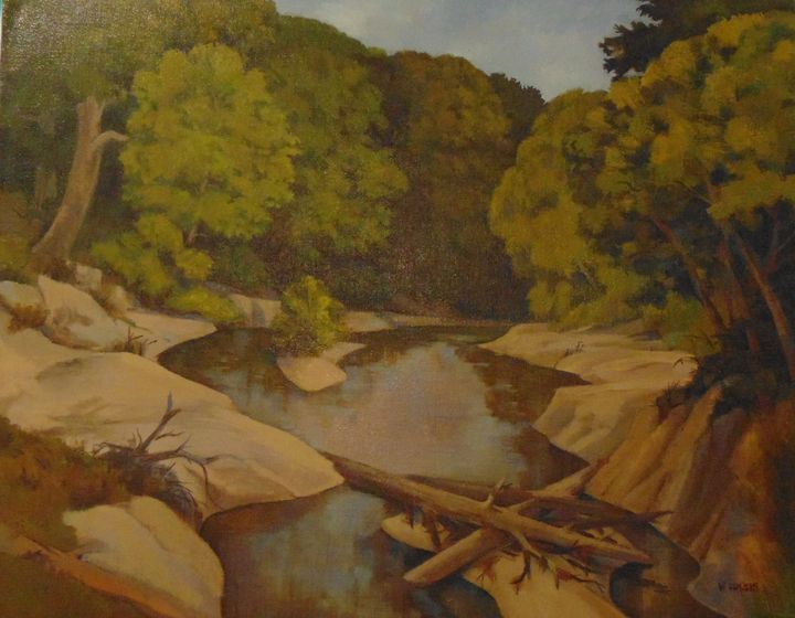 San Jacinto after flood - Bill Harris Art - Paintings & Prints ...