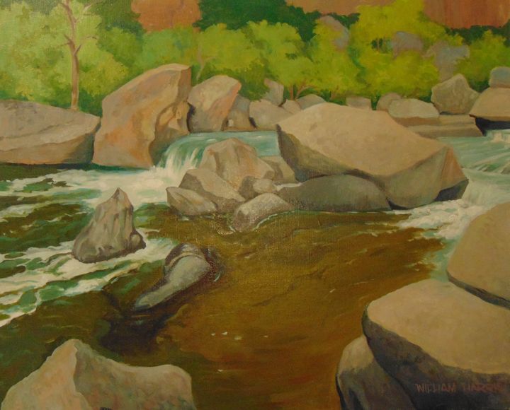 Green River - Bill Harris Art - Paintings & Prints, Landscapes & Nature ...