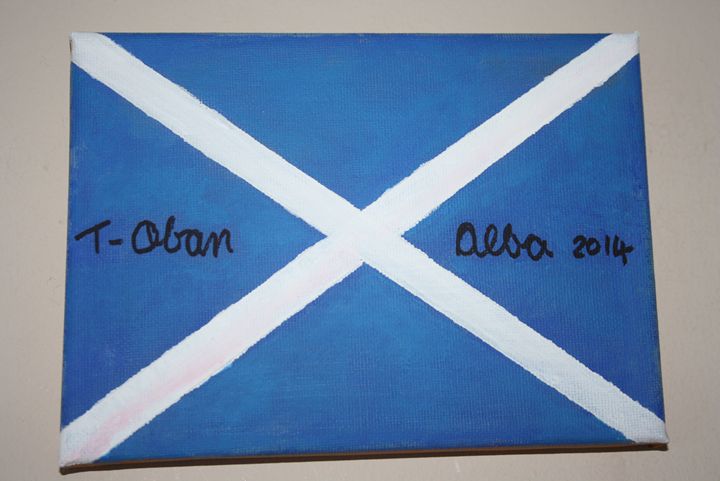 Saltire + - Ewen's Art - Paintings & Prints, Abstract, Other Abstract ...