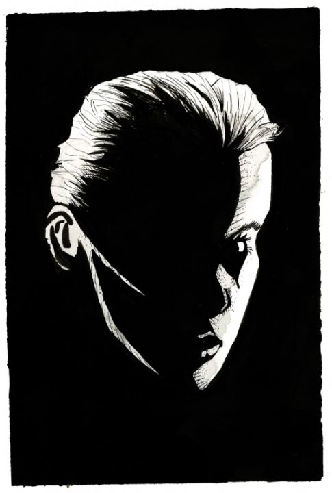 Shadow2 - Yablo's Art - Paintings & Prints, People & Figures, Portraits ...