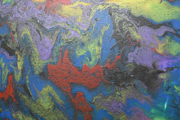 Merging Worlds - Art by Ekim - Paintings & Prints, Abstract, Other ...