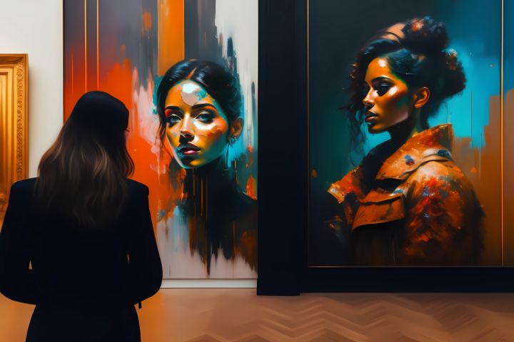 The Gallery II - Akoni Art - Digital Art & AI, People & Figures ...