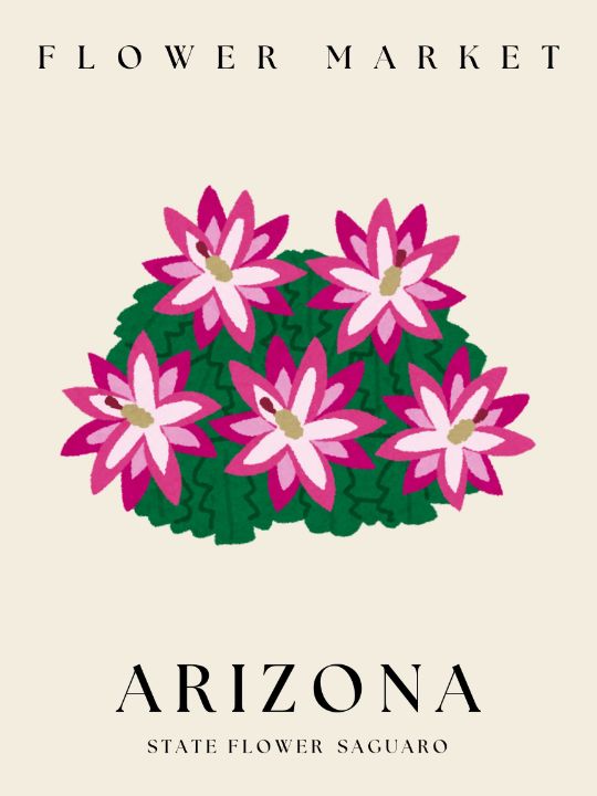Arizona State Flower, Art Print - EtherealPrints - Paintings & Prints ...