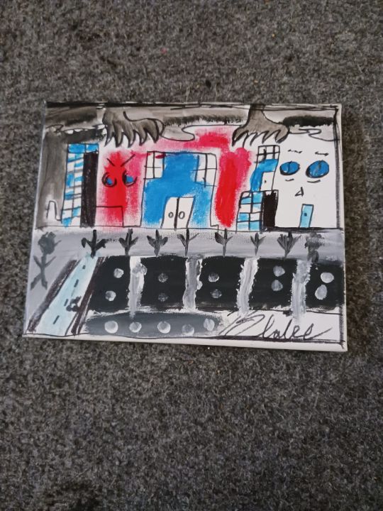 Hellscape Hallucinate - The Spider Trap - Paintings & Prints, Abstract ...