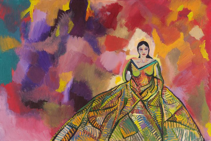 "The Cosmos" - Fine Art by Kevin Earley - Paintings & Prints, People ...