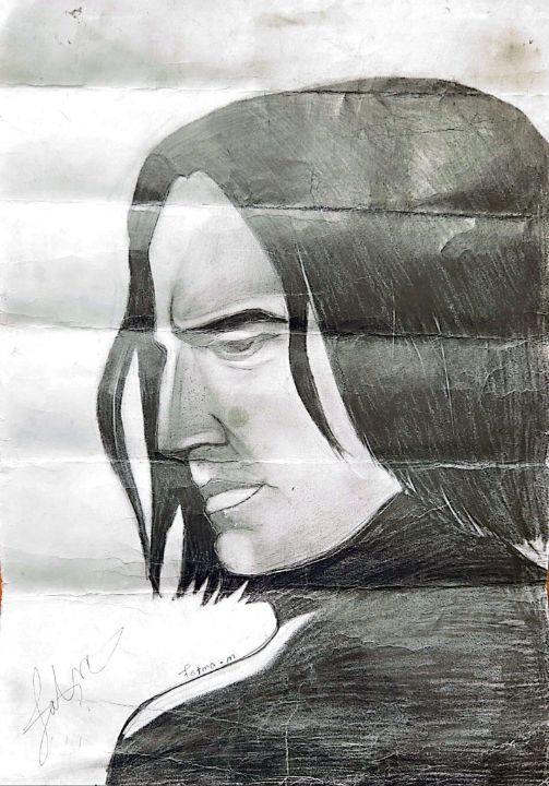 Severus Snape - Watercolor by FM - Drawings & Illustration, People ...