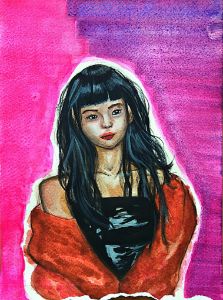 Watercolor by FM - Paintings & Prints, Drawings & Illustration