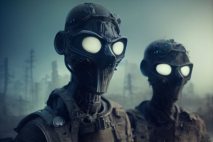Cyborg Mutants - Cyberpunk - Distopian Future - Cyberpunk - Digital Art ...