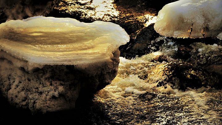 Ice on The River Rocks - Cantor Photography - Photography, Landscapes ...