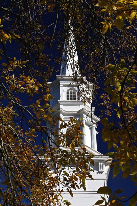 Church Through the Leaves - Cantor Photography - Photography, Buildings ...