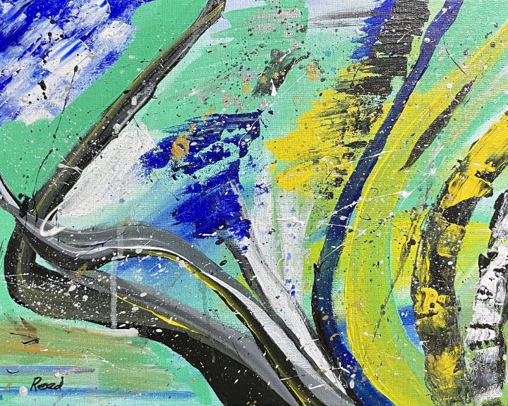 Spring - W. Reed - Paintings & Prints, Abstract, Color - ArtPal