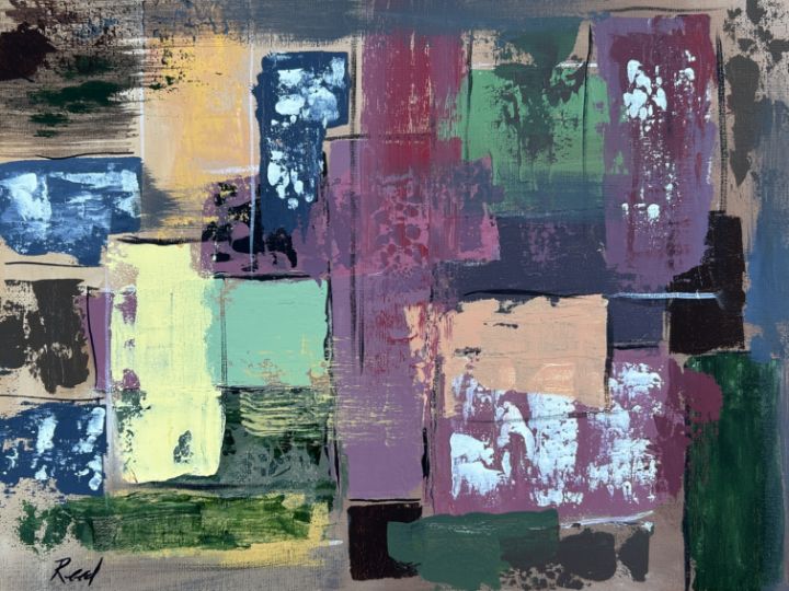 Renewed - W. Reed - Paintings & Prints, Abstract, Geometric - ArtPal