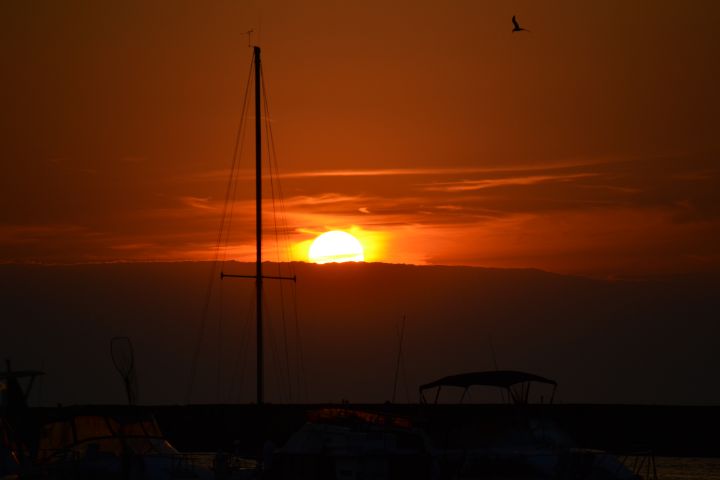 Lake Ontario sunset in Oswego, NY - Tri Vet Design Art - Photography ...