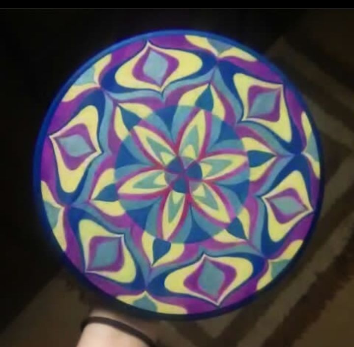 Mandala on wood - ArtbyDestiny - Paintings & Prints, Abstract ...