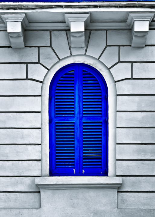 Blue Window - McCarthy's PhotoWorks - Photography, Buildings ...