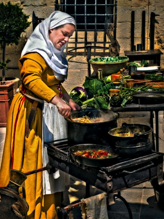Medieval Kitchen Maid - McCarthy's PhotoWorks - Photography, People ...