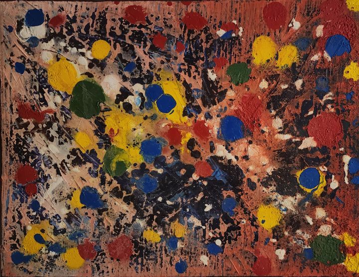 Circus of Chaos - Shawny Fin - Paintings & Prints, Abstract, Color - ArtPal