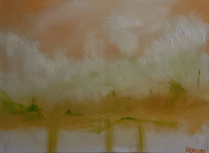 Créme du Rêve - Shawny Fin - Paintings & Prints, Abstract, Landscape ...