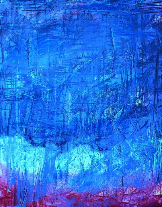 Squamous - Shawny Fin - Paintings & Prints, Abstract, Organic - ArtPal