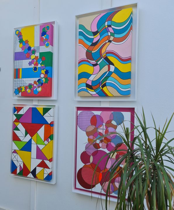 4x colours of love - colours of love - Paintings & Prints, Abstract ...