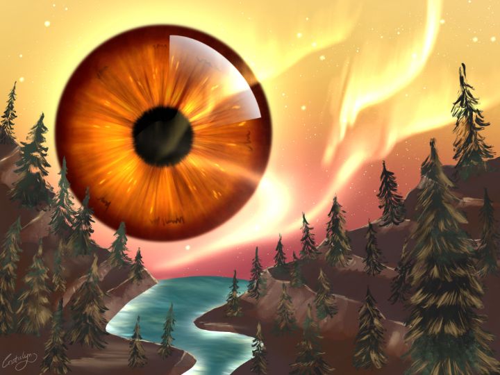 Celestial Forest Wallpaper