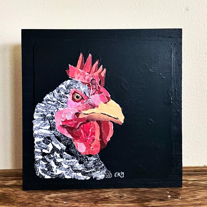 Hey Girl - Erin Meredith - Crafts & Other Art, Collages - ArtPal
