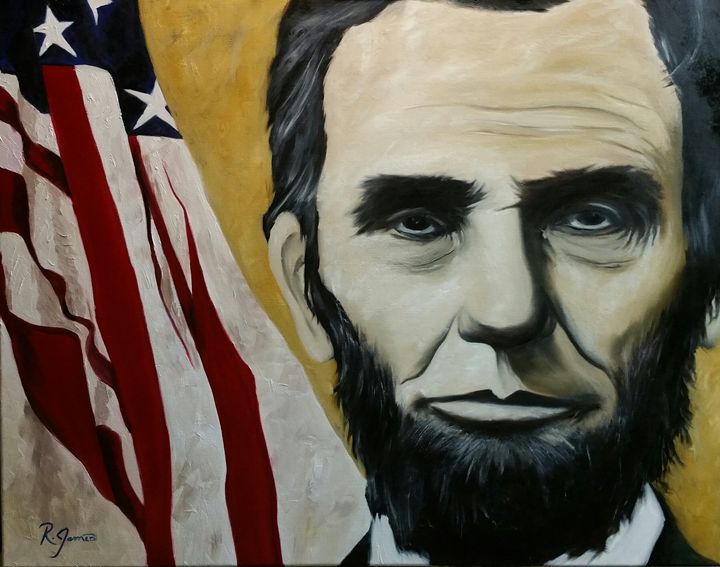 Abe of Today - R. James Artist - Paintings & Prints, Politics ...