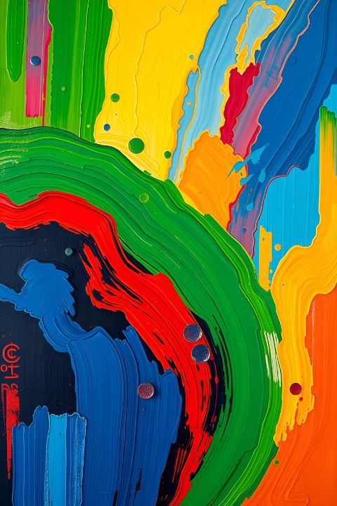 color overlap - Wall art - Digital Art & AI, Landscapes & Nature, Other ...