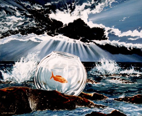Wish You Were Here - Mark Cawood - Paintings & Prints, Landscapes ...