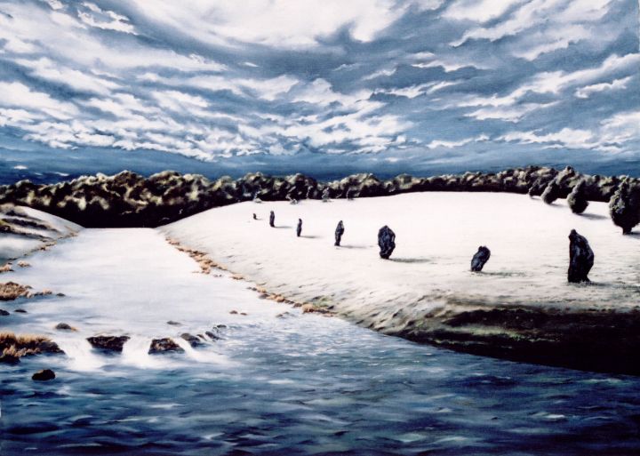 Stone Illusion - Mark Cawood - Paintings & Prints, Landscapes & Nature ...