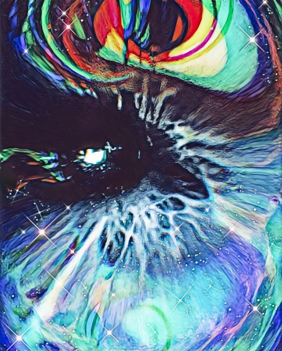 Eye of the Cosmic Storm - QuackUniverse - Digital Art, Astronomy ...